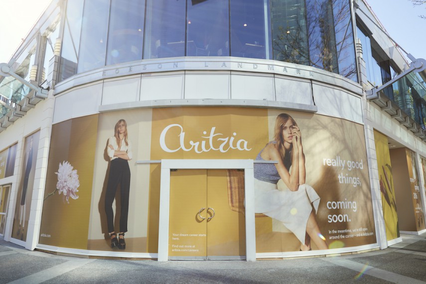 NOW OPEN: Aritzia Takes Over Robson Street with Opening of 13,000sqft ...